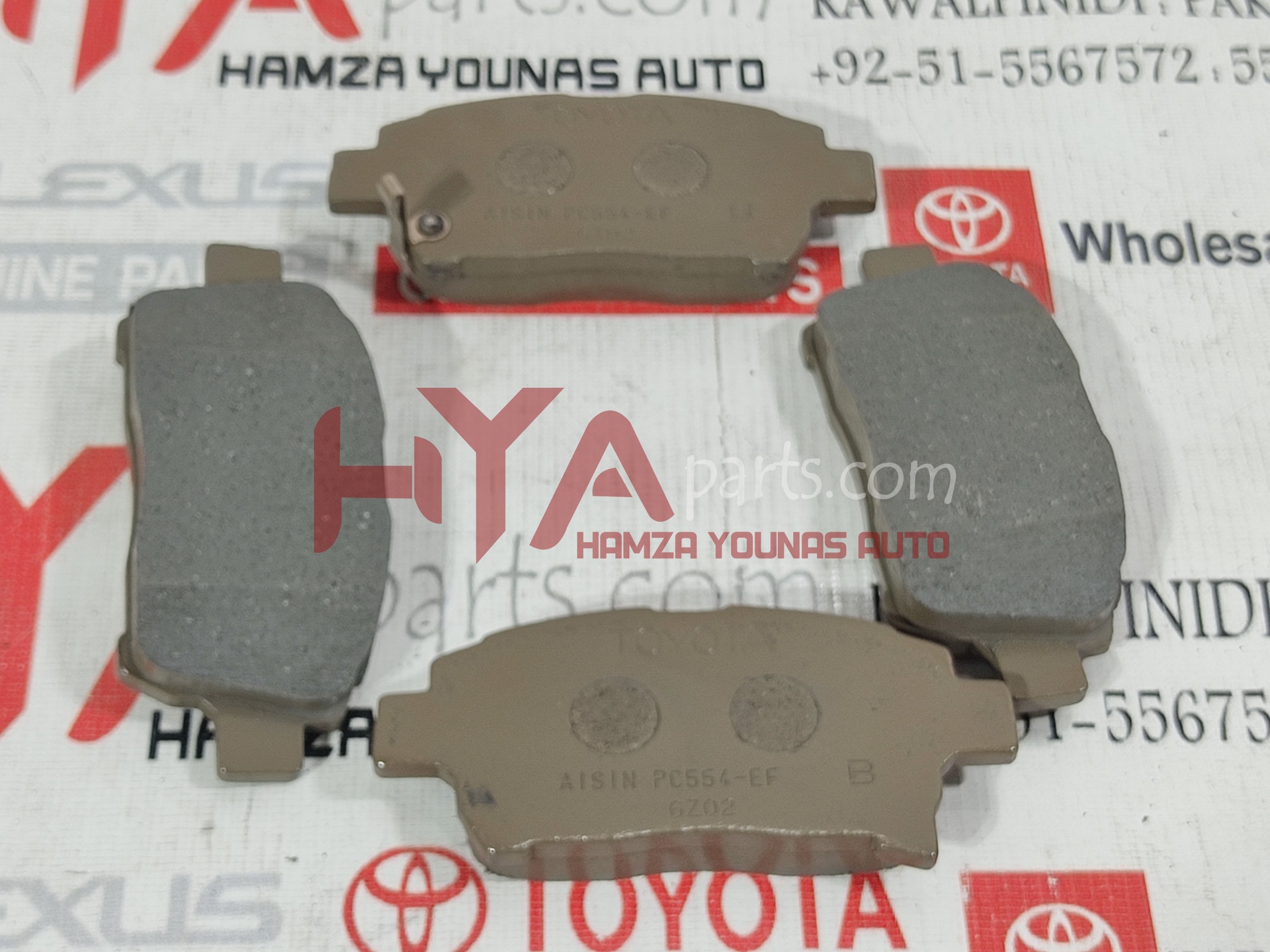 PAD KIT, DISC BRAKE, FRONT | H Y A parts